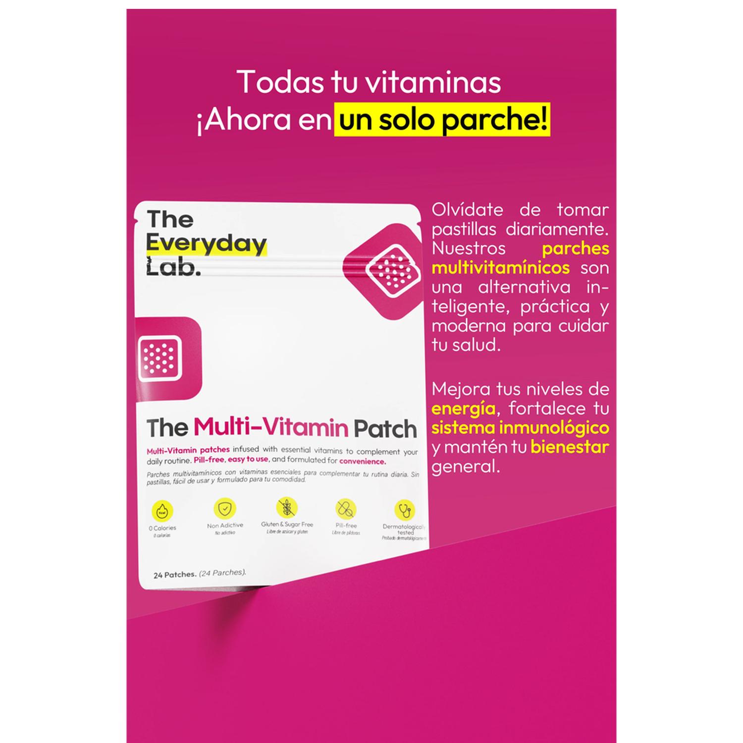 The Everyday Lab, The Multi-Vitamin Patch (Parche Multivitaminas) – INNATA