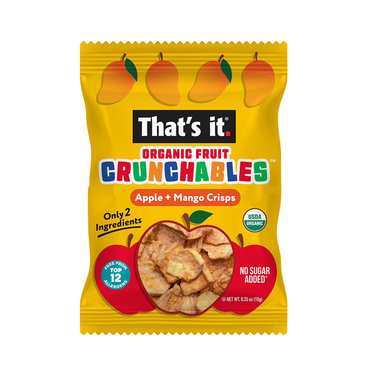 Crunchables Sabor Manzana-Mango – INNATA