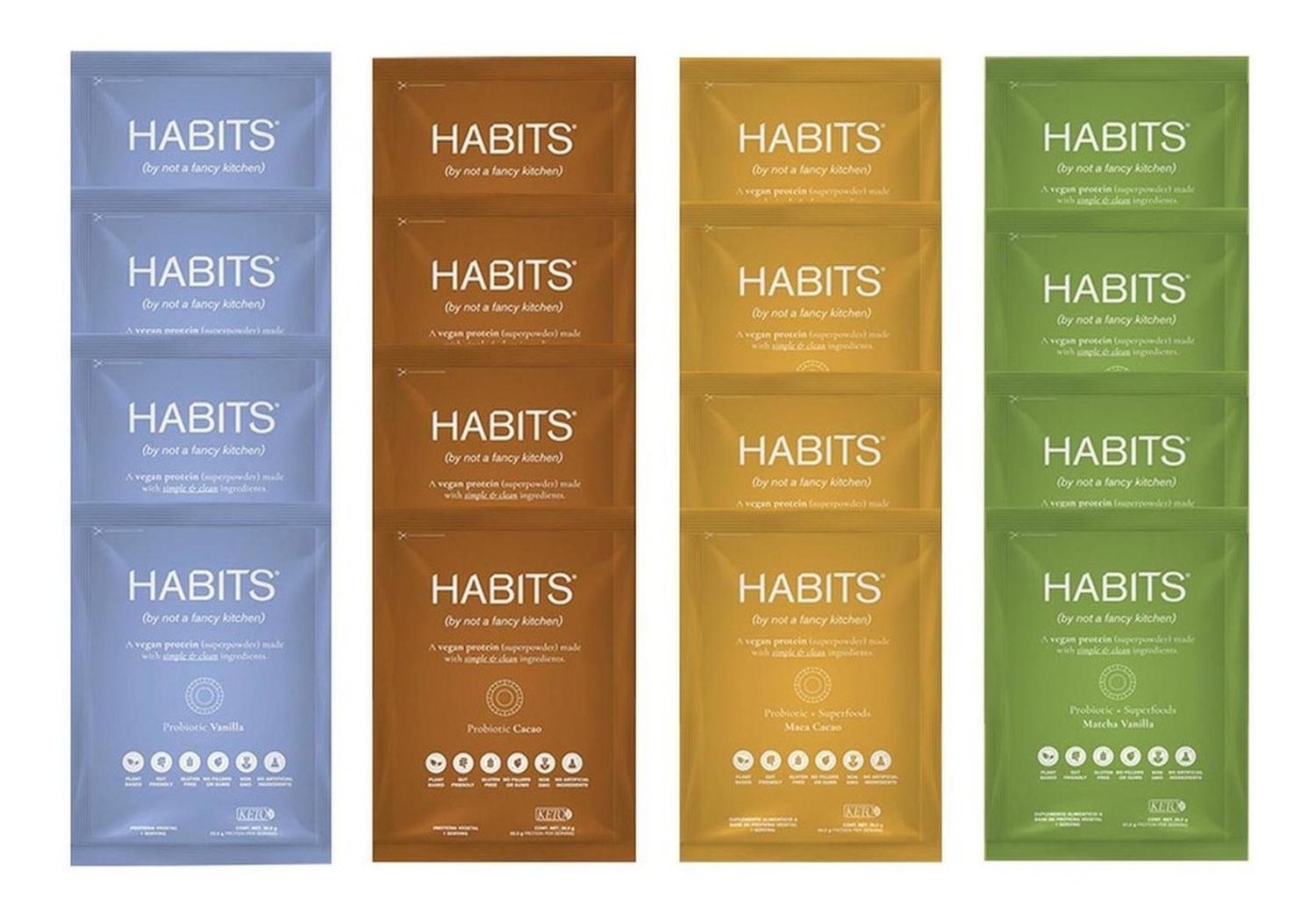 Habits Proteína Habits Mix Sachets (4 Sabores) – INNATA
